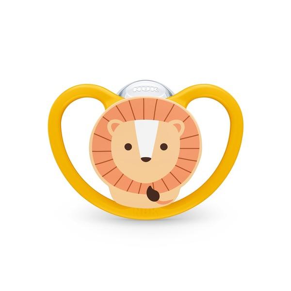 ZOZO問い合わせ番号:110043840ショップ:DADWAY，ダッドウェイブランド:DADWAY，ダッドウェイ商品名:NUK おしゃぶりエア(ケース付き) ライオンカテゴリ:ママ＆ベビー>マタニティウェア/グッズブランド品番:OC...