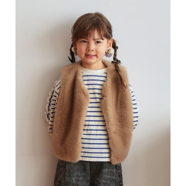 ZOZO問い合わせ番号:110044850ショップ:OCEAN&amp;GROUND，オーシャンアンドグラウンドブランド:Ocean&amp;Ground，オーシャン&amp;グラウンド商品名:ファーベストカテゴリ:トップス>ベストブ...