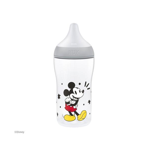 ZOZO問い合わせ番号:110082825ショップ:DADWAY，ダッドウェイブランド:DADWAY，ダッドウェイ商品名:NUK パーフェクトマッチほ乳びん(プラスチック製)/260ml/ミッキーカテゴリ:ママ＆ベビー>マタニティウェ...