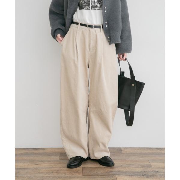 ZOZO問い合わせ番号:110083018ショップ:ITEMS URBAN RESEARCH，アイテムズ アーバンリサーチブランド:ITEMS URBANRESEARCH，アイテムズ アーバンリサーチ商品名:コーデュロイバレルパンツカテゴリ...