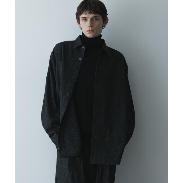 ZOZO問い合わせ番号:110083340ショップ:remer，リメールブランド:remer，リメール商品名:remer 26秋冬新作 - oversized faded shirt / 掠れ織りオーバーサイズシャツカテゴリ:トップス&gt...