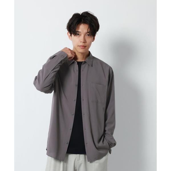 ZOZO問い合わせ番号:110084895ショップ:GLOBAL WORK，グローバルワークブランド:GLOBAL WORK，グローバルワーク商品名:サラサマレギュラーシャツ/長袖/680676カテゴリ:トップス>シャツ/ブラウスブラ...