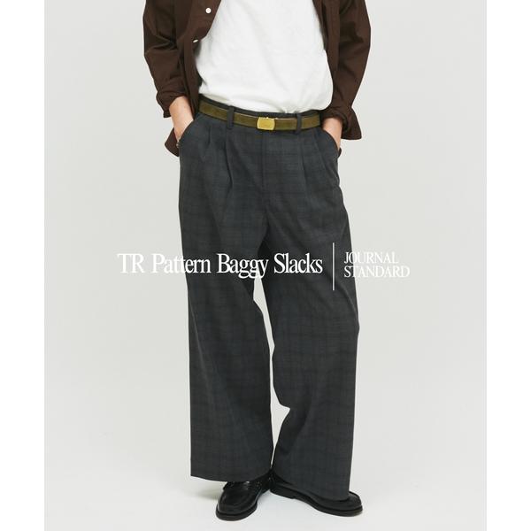 ZOZO問い合わせ番号:110096200ショップ:JOURNAL STANDARD，ジャーナルスタンダードブランド:JOURNAL STANDARD，ジャーナルスタンダード商品名:TR パターン バギー スラックス “チェック / ストラ...