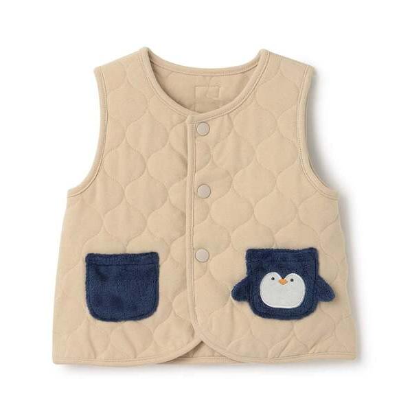 ※このアイテムは返品・交換対象外商品です。ZOZO問い合わせ番号:110120511ショップ:NARUMIYA ONLINE，ナルミヤ オンラインブランド:kladskap，クレードスコープ商品名:ペンギンポケットベストカテゴリ:ママ＆ベビ...