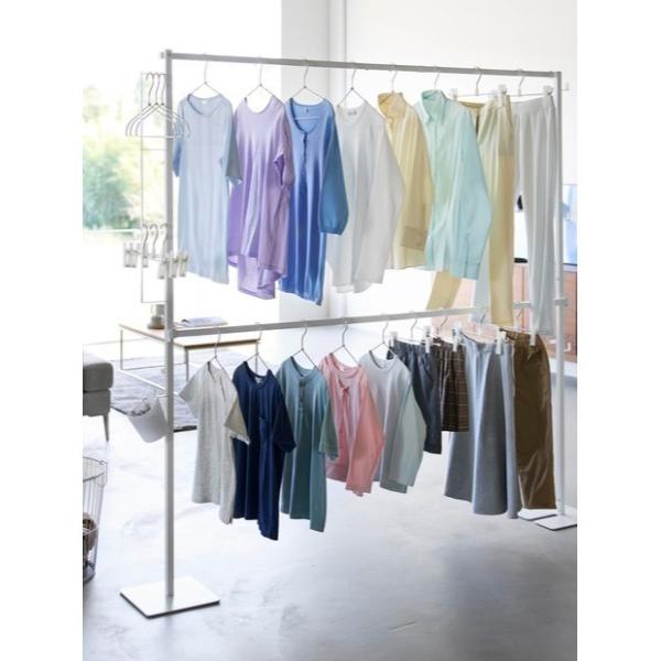 ※このアイテムは返品・交換対象外商品です。ZOZO問い合わせ番号:110120578ショップ:collex，コレックスブランド:tower，タワー，collex，コレックス商品名:「tower」折り畳み室内物干し 2段 室内干し ランドリー...