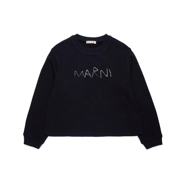 『タイムセール実施中』ZOZO問い合わせ番号:110122769ショップ:SPACCIO，スパッチョブランド:MARNI，マルニ商品名:MARNI（マルニ）Kids ＆ Junior ブランドロゴスウェットプルオーバーカテゴリ:トップス&g...