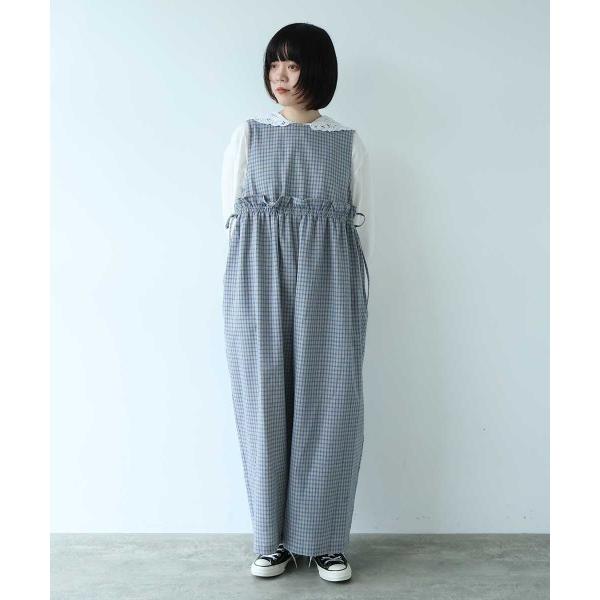 ZOZO問い合わせ番号:110122932ショップ:bulle de savon，ビュルデサボンブランド:bulle de savon，ビュルデサボン商品名:綿麻 tsunagiカテゴリ:オールインワン・サロペット>つなぎ/オールイン...