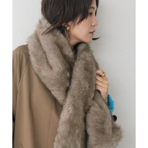 ZOZO問い合わせ番号:110272541ショップ:RIVE DROITE，リヴドロワブランド:RIVE DROITE，リヴドロワ商品名:フェイクファーストールカテゴリ:ファッション雑貨>ストール/ショールブランド品番:RDZ1062...