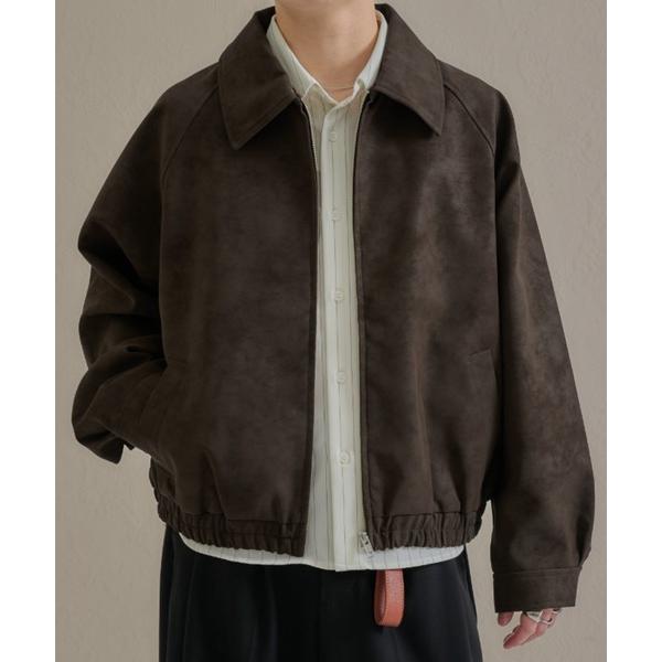 ZOZO問い合わせ番号:110274585ショップ:epnok，エプノックブランド:epnok，エプノック商品名:モダンヴィンテージショートZIPブルゾンカテゴリ:ジャケット/アウター>ブルゾンブランド品番:1042479素材:表地 ...