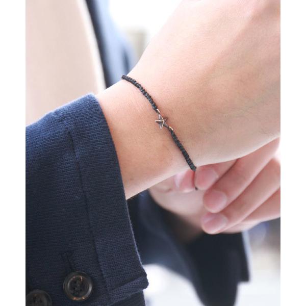 ZOZO問い合わせ番号:11927552ショップ:MR.OLIVE，ミスターオリーブブランド:amp japan，アンプジャパン商品名:Petite Etoile Narrow Waxed Cord Bracelet(コード ブレスレット)...