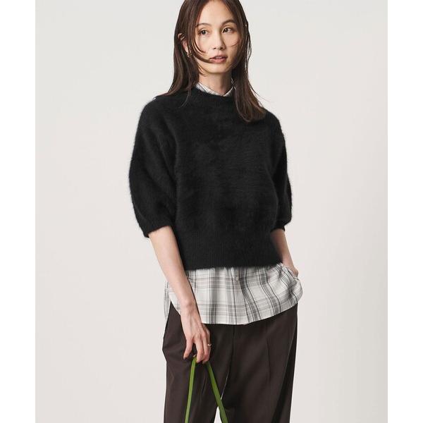 ZOZO問い合わせ番号:110311155ショップ:UNITED ARROWS，ユナイテッドアローズブランド:UNITED ARROWS，ユナイテッドアローズ商品名:フォックスカシミヤ パフスリーブ ニットカテゴリ:トップス>ニット/...