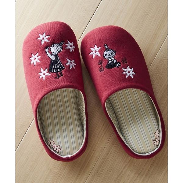 ZOZO問い合わせ番号:110311298ショップ:Belle Maison，ベルメゾンブランド:MOOMIN，ムーミン，Belle Maison，ベルメゾン商品名:洗えるもっちり低反発ウレタン入り快適刺繍スリッパ 「ムーミン」カテゴリ:イ...