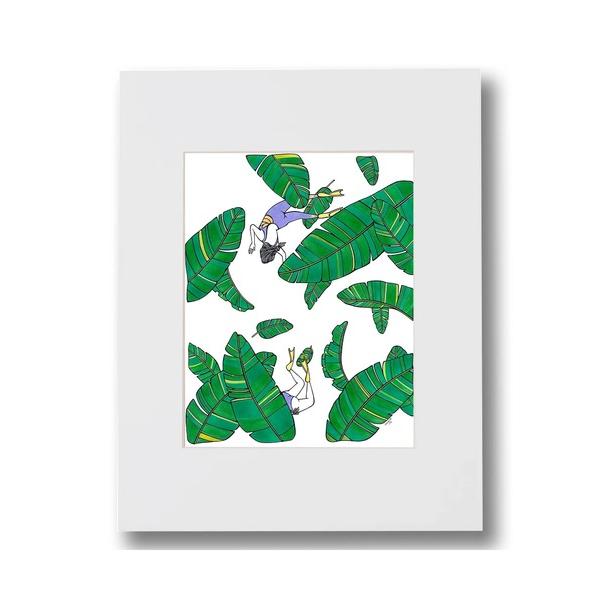 ZOZO問い合わせ番号:110312168ショップ:GREENROOM GALLERY，グリーンルームギャラリーブランド:GREENROOM，グリーンルーム商品名:「KRIS GOTO / クリス・ゴトウ」LEAFY マットプリント(11×...