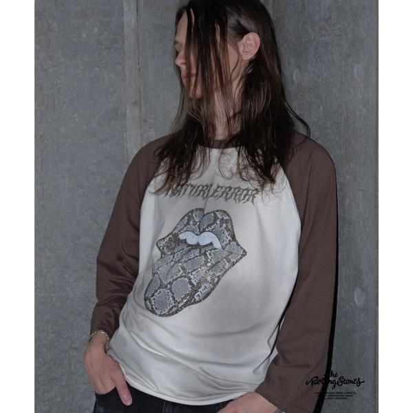 ZOZO問い合わせ番号:110312335ショップ:EMMA CLOTHES，エマ クローズブランド:GRANCY，グランシー商品名:「GRANCY×The Rolling Stones」Lips and Tongue Raglan T-S...