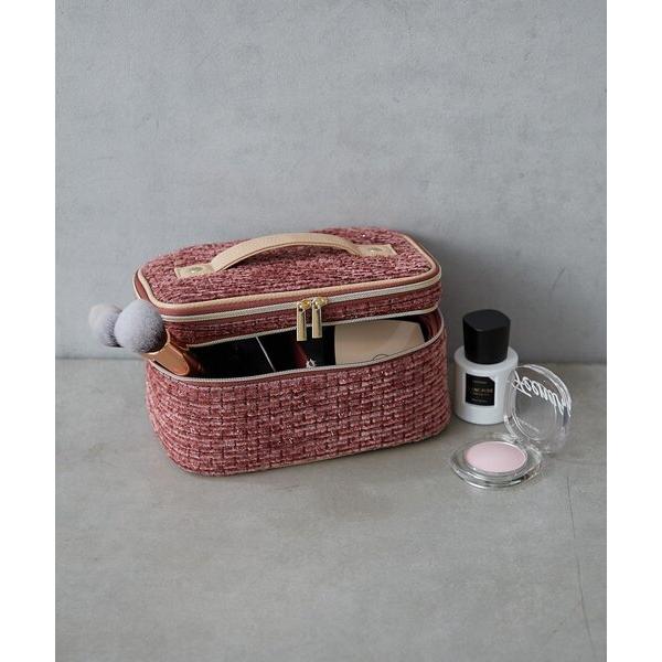 ZOZO問い合わせ番号:110313344ショップ:BIRTHDAY BAR，バースデイバーブランド:BIRTHDAY BAR，バースデイバー商品名:Tweed Multi Spec Vanity Pouch バニティポーチカテゴリ:財布/...