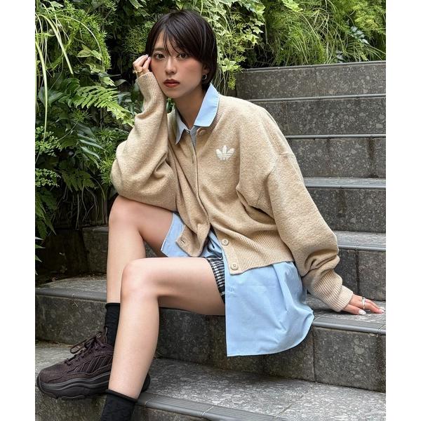 ZOZO問い合わせ番号:110315018ショップ:adidas，アディダスブランド:adidas，アディダス，adidas Originals，アディダスオリジナルス商品名:「ZOZO限定」エッセンシャルズ・ニットカーディガン / アディ...
