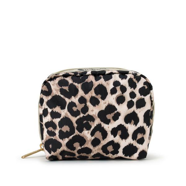 ZOZO問い合わせ番号:110350291ショップ:LeSportsac，レスポートサックブランド:LeSportsac，レスポートサック商品名:SQUARE COSMETIC ラテレオパードカテゴリ:財布/小物>ポーチブランド品番:...