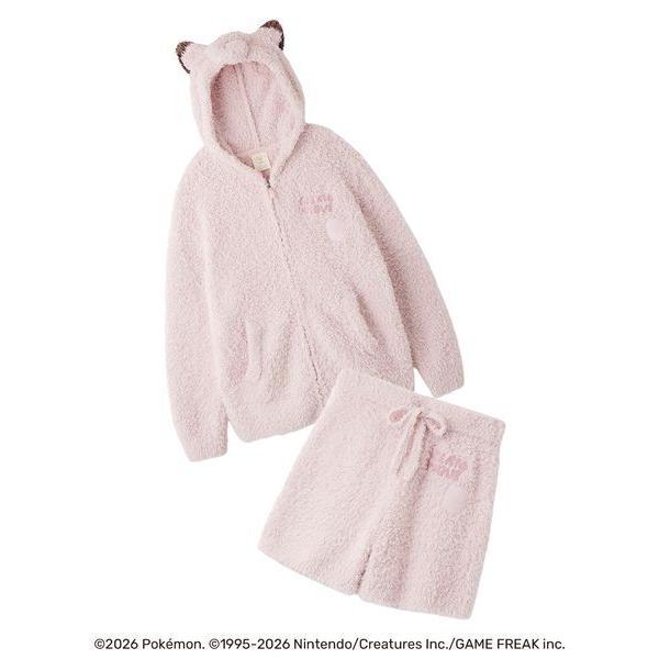 ZOZO問い合わせ番号:110350424ショップ:gelato pique，ジェラート　ピケブランド:gelato pique，ジェラートピケ商品名:「ポケモン」ジェラートピッピパーカ＆ショートパンツセットカテゴリ:ルームウェア>ル...