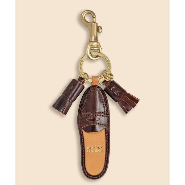 ZOZO問い合わせ番号:110350749ショップ:BROOKS BROTHERS，ブルックス ブラザーズブランド:BROOKS BROTHERS，ブルックスブラザーズ商品名:コードバン　ローファー　キーフォブカテゴリ:財布/小物>キ...