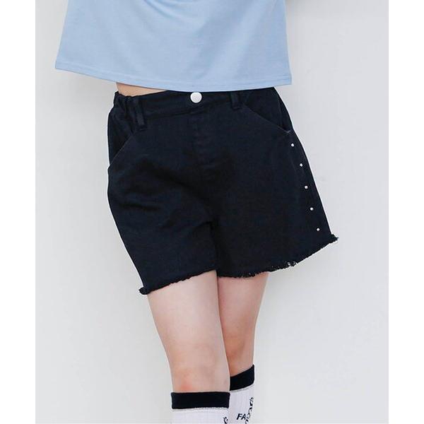 ZOZO問い合わせ番号:110350838ショップ:F.O.Online Store，エフオーオンラインストアブランド:algy，アルジー商品名:スタッズデニムショートパンツカテゴリ:パンツ>デニムパンツブランド品番:G423016素...