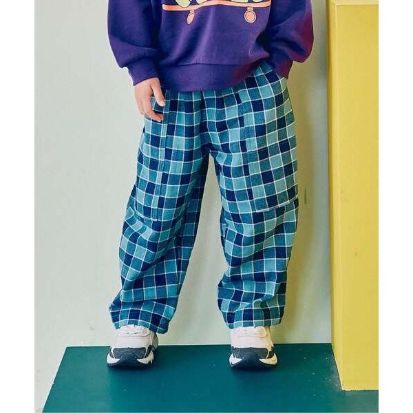 ZOZO問い合わせ番号:110350854ショップ:F.O.Online Store，エフオーオンラインストアブランド:p.premier，ピードットプルミエ商品名:「リンク」フランネルチェックリラックスストレートパンツカテゴリ:パンツ&g...