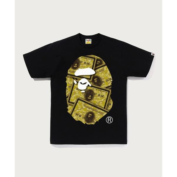 ZOZO問い合わせ番号:110356578ショップ:A BATHING APE，ア ベイシング エイプブランド:A BATHING APE，アベイシングエイプ商品名:BAPE CARD BIG APE HEAD TEE BAPECカテゴリ:...