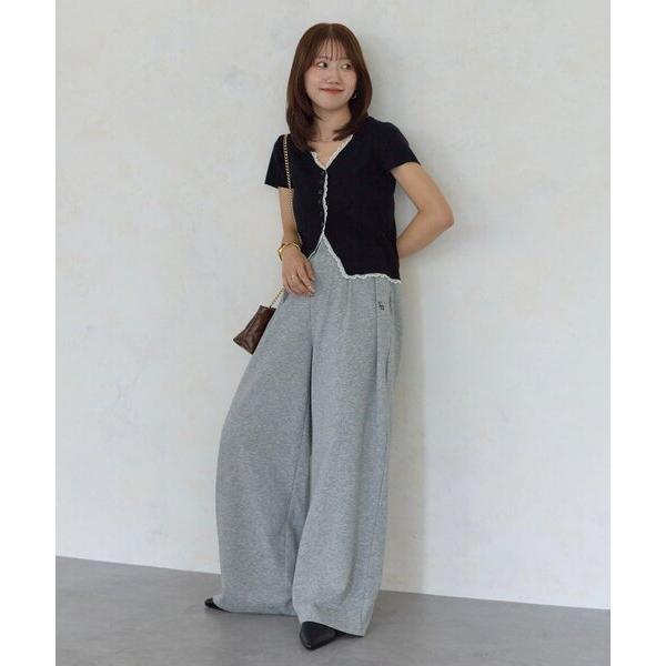ZOZO問い合わせ番号:110356618ショップ:Thevon.，ゼヴォンブランド:Thevon，ゼボン商品名:「Yuna企画」ハイウエスト2タックスウェットパンツカテゴリ:パンツ>スウェットパンツブランド品番:PGD1061702...