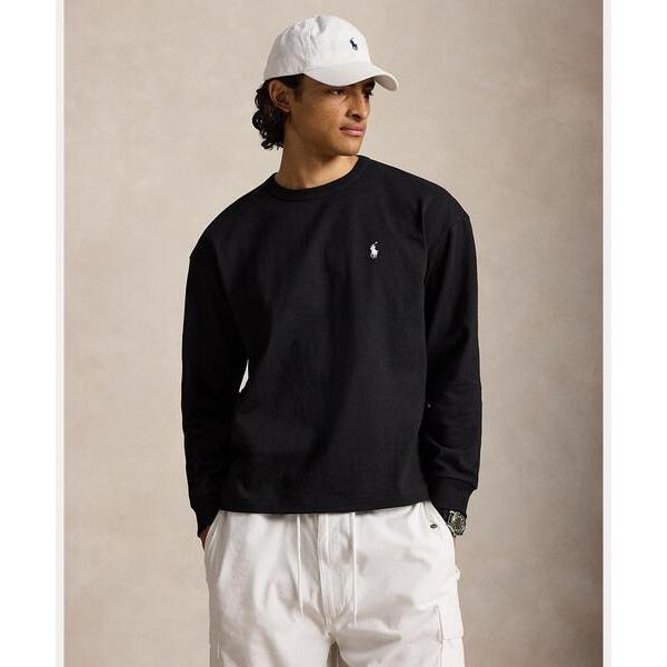 ZOZO問い合わせ番号:110356983ショップ:POLO RALPH LAUREN，ポロ ラルフ ローレンブランド:POLO RALPH LAUREN，ポロ ラルフ ローレン商品名:リラックス フィット ジャージー ロングスリーブ Tシ...