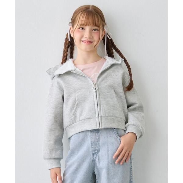 ZOZO問い合わせ番号:110357629ショップ:ANY，エニィブランド:ANY，エニィ商品名:ムースタッチスウェット フルジップパーカーカテゴリ:トップス>パーカーブランド品番:JKFKLA0320素材:サックスブルー/ブラック/...