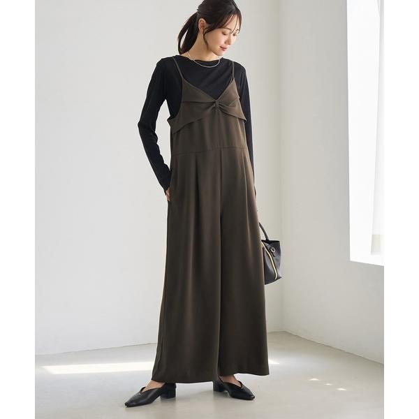 ZOZO問い合わせ番号:110393092ショップ:ROPE' PICNIC，ロぺピクニックブランド:ROPE' PICNIC，ロペピクニック商品名:シワになりにくいキャミソールオールインワン/防シワカテゴリ:オールインワン・サロペット&g...