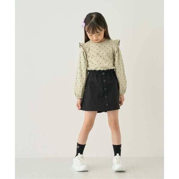 ZOZO問い合わせ番号:110393206ショップ:petit main，プティマインブランド:Lycee mine，リセマイン，petit main，プティマイン商品名:「綿100%」「ムテキT」「防汚/UV/速乾」フリルつきボリュームス...