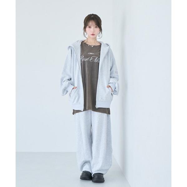 ZOZO問い合わせ番号:110394222ショップ:BUNNY APARTMENT，バニーアパートメントブランド:Rose Muse，ロゼミューズ商品名:Back embroidery barrel pantsカテゴリ:パンツ>スウェ...