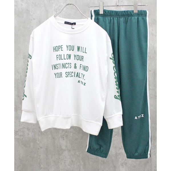 『タイムセール実施中』ZOZO問い合わせ番号:110394800ショップ:Joynt，ジョイントブランド:Universal Style Wear，ユニバーサルスタイルウェア商品名:キッズ 2本ラインセットアップカテゴリ:ルームウェア&gt...