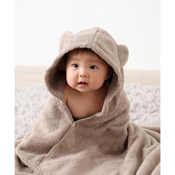※このアイテムは返品・交換対象外商品です。ZOZO問い合わせ番号:110395789ショップ:Litakara baby，リタカラベビーブランド:emoka，エモカ商品名:今治タオル くま耳　フード付き　ベビーバスポンチョカテゴリ:ママ＆ベ...