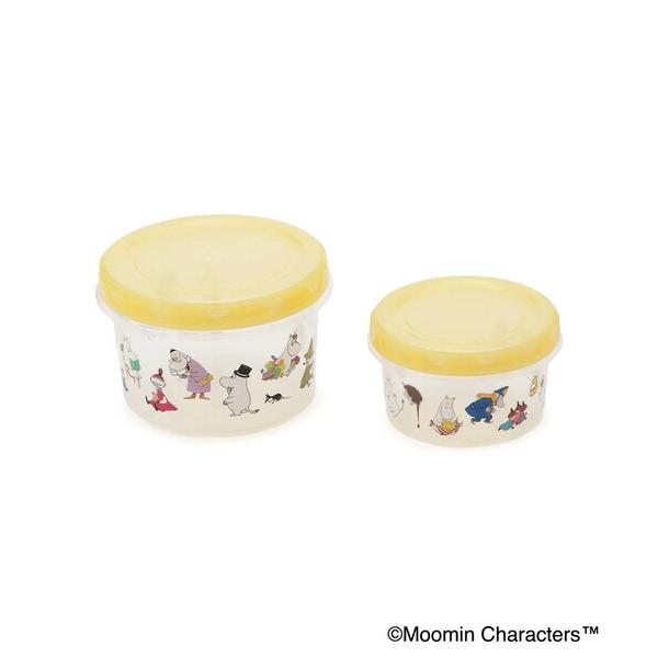 ZOZO問い合わせ番号:110398161ショップ:WORLD ONLINE STORE SELECT，ワールドオンラインストアセレクトブランド:one'sterrace，ワンズテラス商品名:MOOMIN ラウンドコンテナ 2Pカテゴリ:雑...