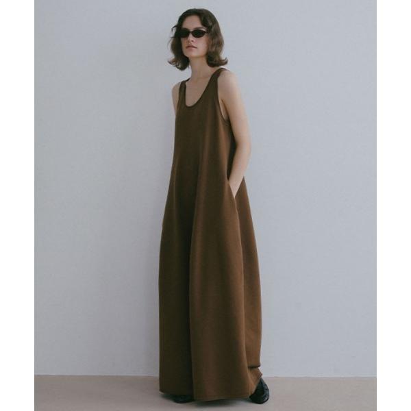 ZOZO問い合わせ番号:110435543ショップ:ETRE TOKYO，エトレトウキョウブランド:ETRE TOKYO，エトレトウキョウ商品名:フレアシルエットニットオールインワンカテゴリ:オールインワン・サロペット>つなぎ/オール...