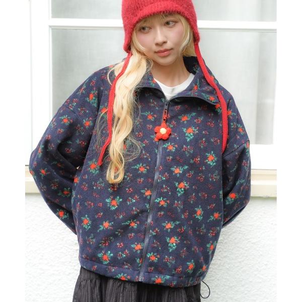 ZOZO問い合わせ番号:110435825ショップ:kutir，クティールブランド:kutir，クティール商品名:フラワーチャームアソートブルゾンカテゴリ:ジャケット/アウター>ブルゾンブランド品番:1023267素材:表地（鞄は選択...
