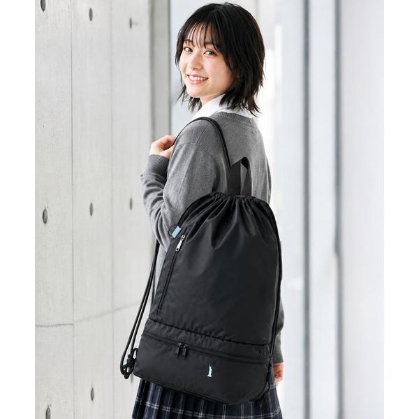 ZOZO問い合わせ番号:110437437ショップ:Karlas，カルラスブランド:EASTBOY，イーストボーイ商品名:「EASTBOY」2ROOMナップサック シューズ入りOK スクールバッグ 通学 部活 習い事カテゴリ:バッグ>...