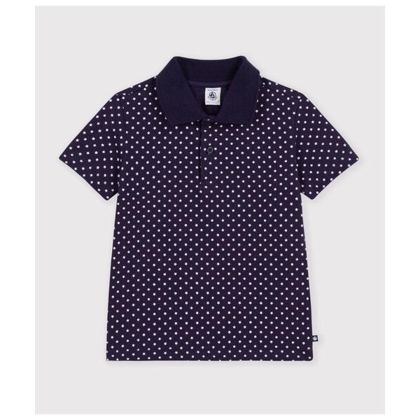 ZOZO問い合わせ番号:110475070ショップ:PETIT BATEAU，プチバトーブランド:PETIT BATEAU，プチバトー商品名:鹿の子編み半袖ポロシャツカテゴリ:トップス>ポロシャツブランド品番:A0GPWB素材:100...
