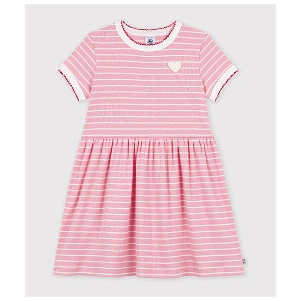 ZOZO問い合わせ番号:110475089ショップ:PETIT BATEAU，プチバトーブランド:PETIT BATEAU，プチバトー商品名:ボーダー半袖ワンピースカテゴリ:ワンピース/ドレス>ワンピースブランド品番:A0GY9A素材...
