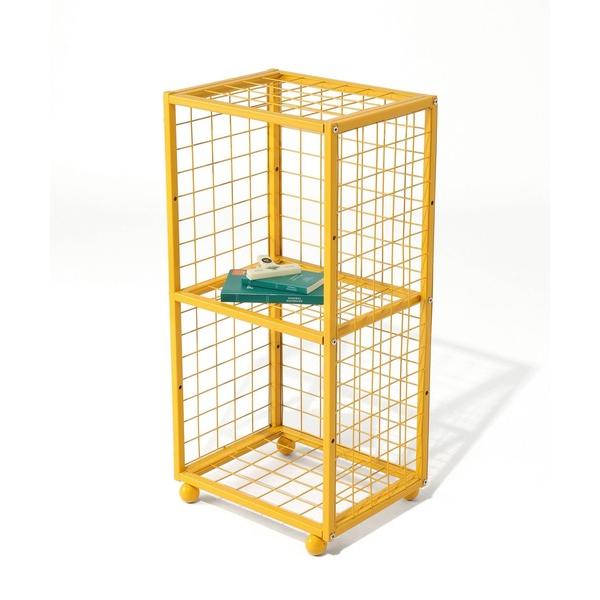 ZOZO問い合わせ番号:110475173ショップ:GEORGE'S，ジョージズブランド:GEORGE'S，ジョージズ商品名:「幅37.5cm」棚板可動式タテヨコメッシュラック２Ｄ/カラースチールシリーズカテゴリ:インテリア>家具ブラ...