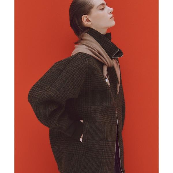 ZOZO問い合わせ番号:110477164ショップ:ADAM ET ROPE'，アダムエロペブランド:ADAM ET ROPE'，アダムエロペ商品名:「定番」ヘリンボンツイードボンディングコーディガンカテゴリ:ジャケット/アウター>そ...