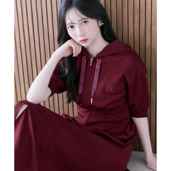 『セール実施中』ZOZO問い合わせ番号:110479214ショップ:WILLSELECTION，ウィルセレクションブランド:WILLSELECTION，ウィルセレクション商品名:フロントスリットパーカーワンピースカテゴリ:ワンピース/ドレス...