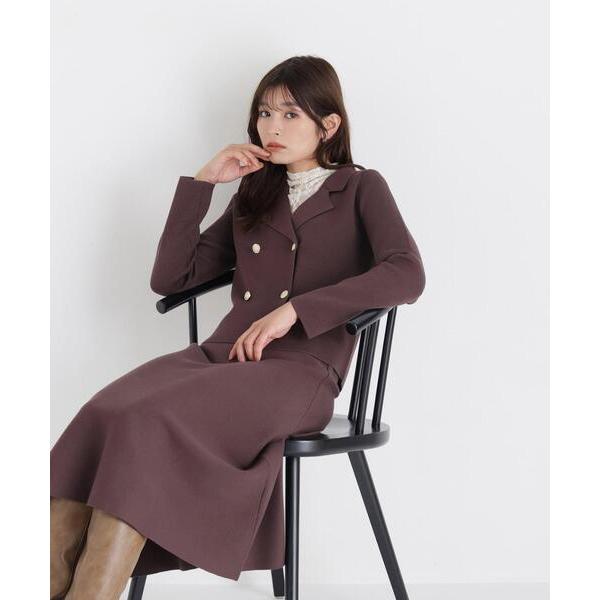 ZOZO問い合わせ番号:110519254ショップ:NATURAL BEAUTY BASIC，ナチュラルビューティーベーシックブランド:NATURAL BEAUTY BASIC，ナチュラルビューティーベーシック商品名:ニットジャケット＆スカ...