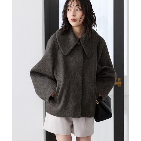 ZOZO問い合わせ番号:110558808ショップ:VIS，ビスブランド:VIS，ビス商品名:ビッグカラーモモンガシャギーショートコートカテゴリ:ジャケット/アウター>その他アウターブランド品番:2026-B-BVL46050素材:そ...