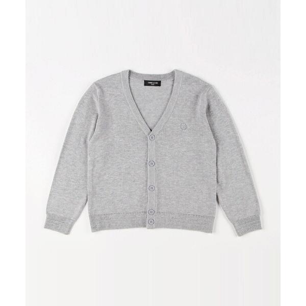 ZOZO問い合わせ番号:110560777ショップ:COMME CA ISM，コムサイズムブランド:COMME CA ISM，コムサイズム商品名:「オンライン限定カラー:グレー」ベーシック ニット カーディガン(140-160cm)カテゴリ...