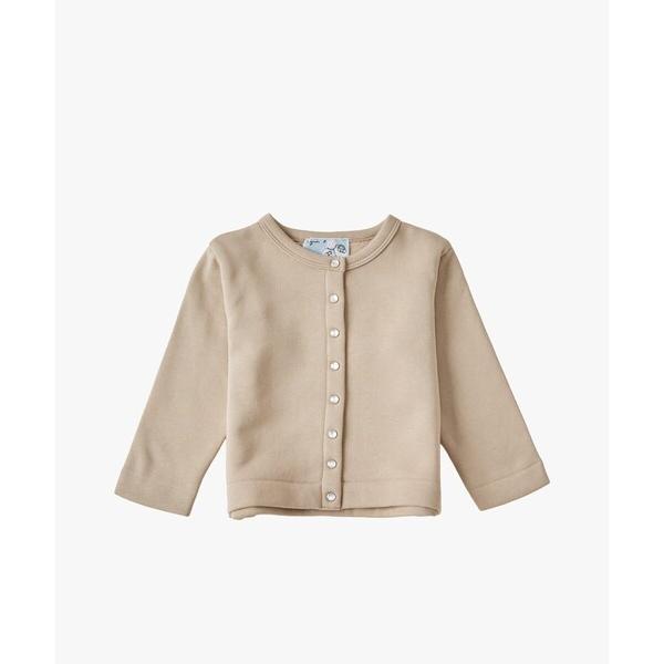 ZOZO問い合わせ番号:110561610ショップ:agnes b.，アニエスベーブランド:agnes b.，アニエスベー商品名:ベビー コットン 長袖 カーディガンプレッションカテゴリ:トップス>カーディガン/ボレロブランド品番:E...
