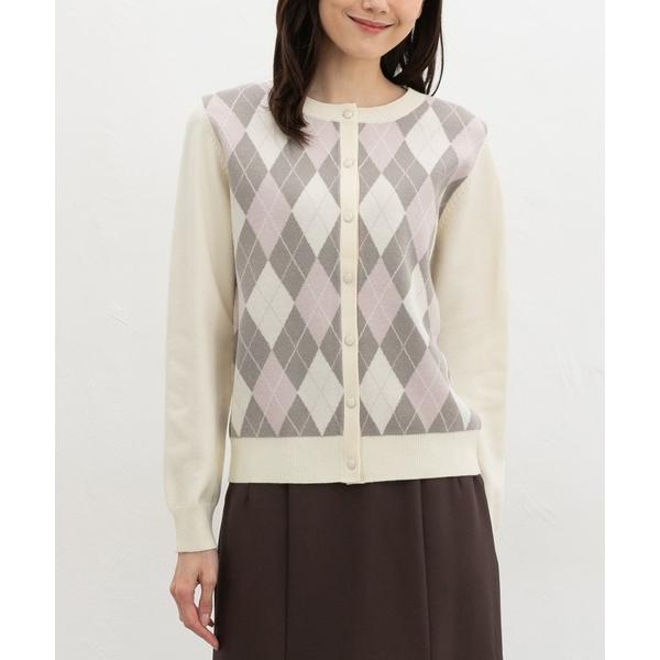 ZOZO問い合わせ番号:110672737ショップ:Honeys，ハニーズブランド:Honeys，ハニーズ，GLACIER，グラシア商品名:アーガイル柄カーディガンカテゴリ:トップス>カーディガン/ボレロブランド品番:636-32-1...