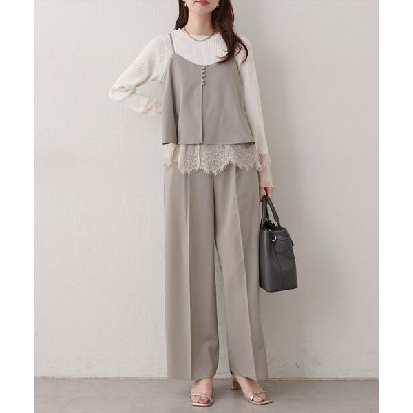『タイムセール実施中』ZOZO問い合わせ番号:110673891ショップ:natural couture，ナチュラルクチュールブランド:natural couture，ナチュラルクチュール商品名:リバーシブルレースキャミセットアップカテゴリ...