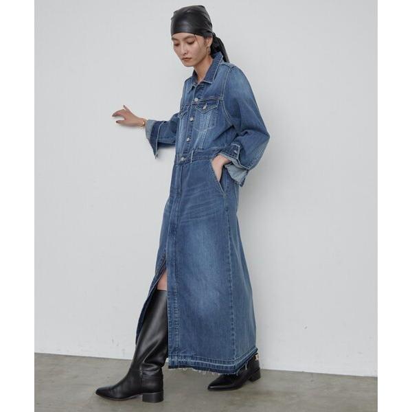 『タイムセール実施中』ZOZO問い合わせ番号:110674562ショップ:LOUNGEDRESS，ラウンジドレスブランド:LOUNGEDRESS，ラウンジドレス商品名:「洗える/3サイズ展開」デニムマキシワンピースカテゴリ:ワンピース/ドレ...